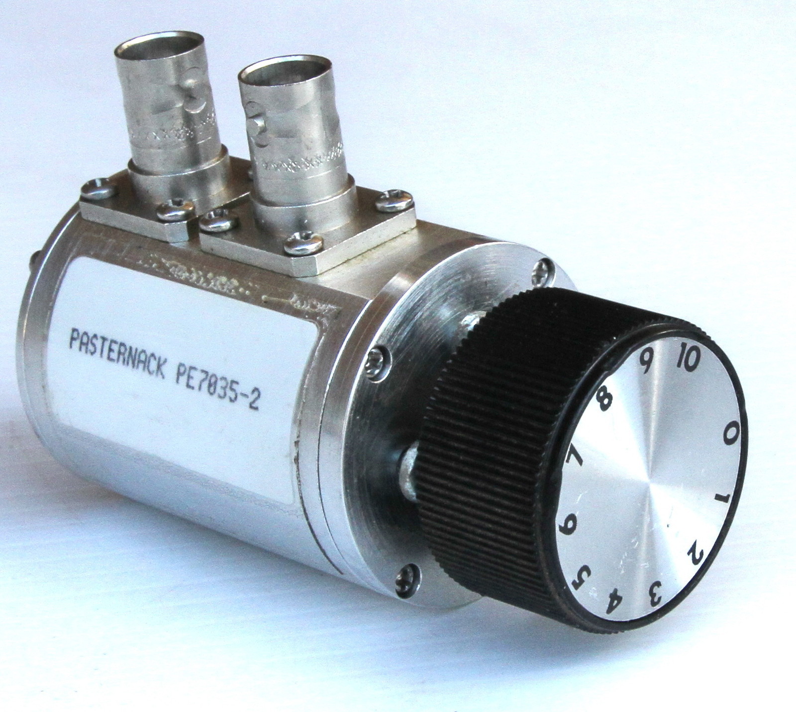 Pasternack PE7035-2 Rotary Step Attenuator 75 Ohm 1W to 500MHz BNC ...