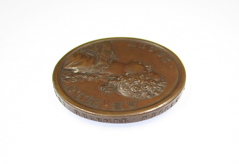 1731 PRINCE CHARLES LEGITIMACY OF JACOBITE SUCCESSION 41mm MEDAL - BY ...