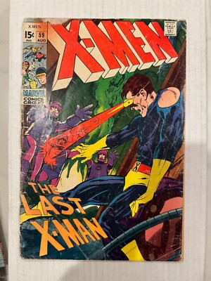 X-Men #59 Comic Book 1st App Dr. Lykos(Human form of Sauron) | eBay