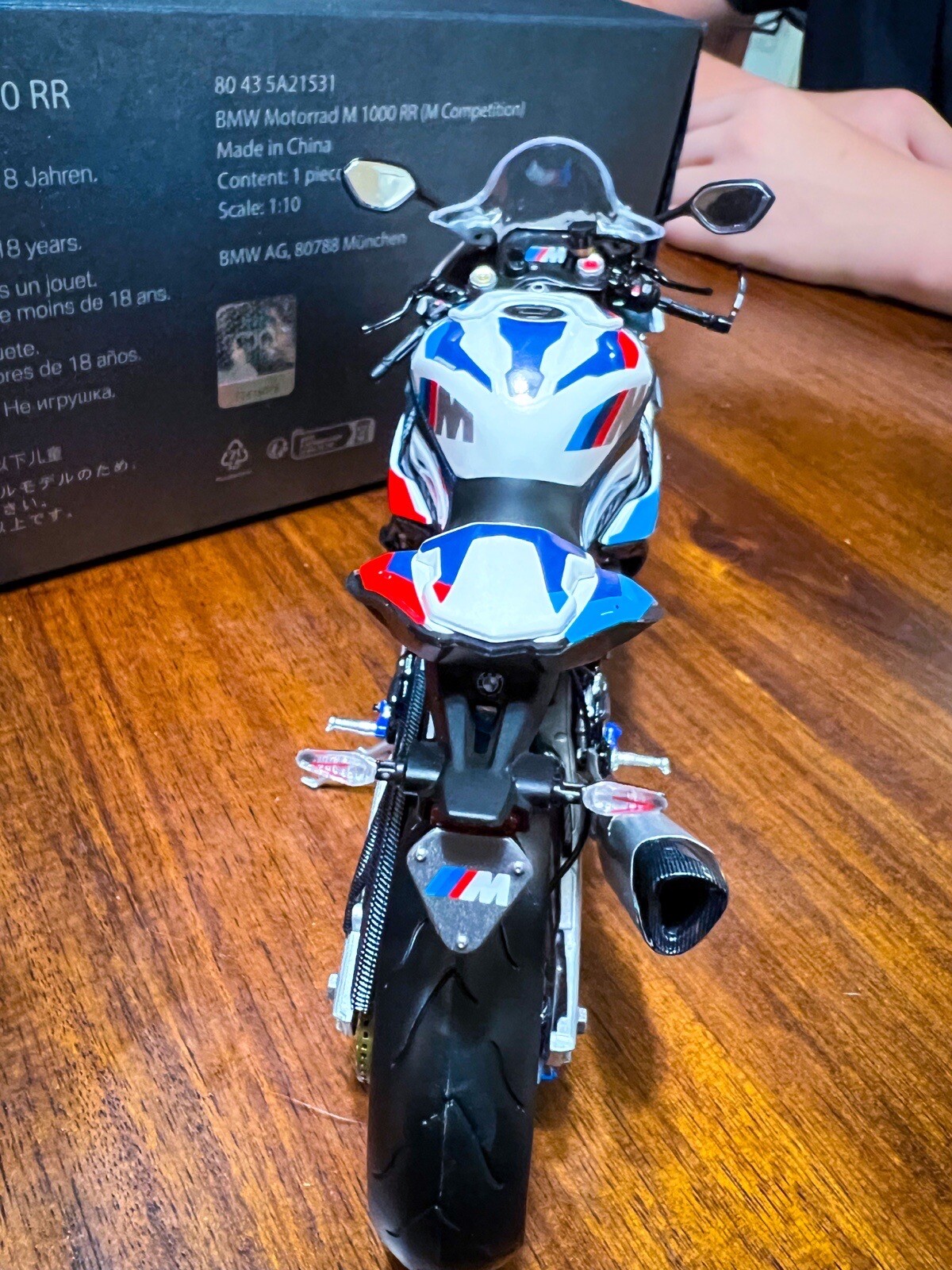 Buy BMW Motorrad M1000RR (K66) 1 10 Scale Model 80435A21531 ( Box ...