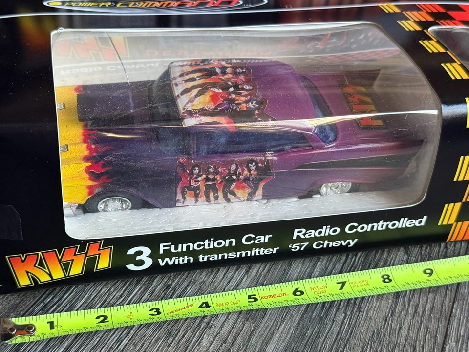 KISS Remote Control Destroyer Car Custom Vintage Kiss Aucoin Style ...