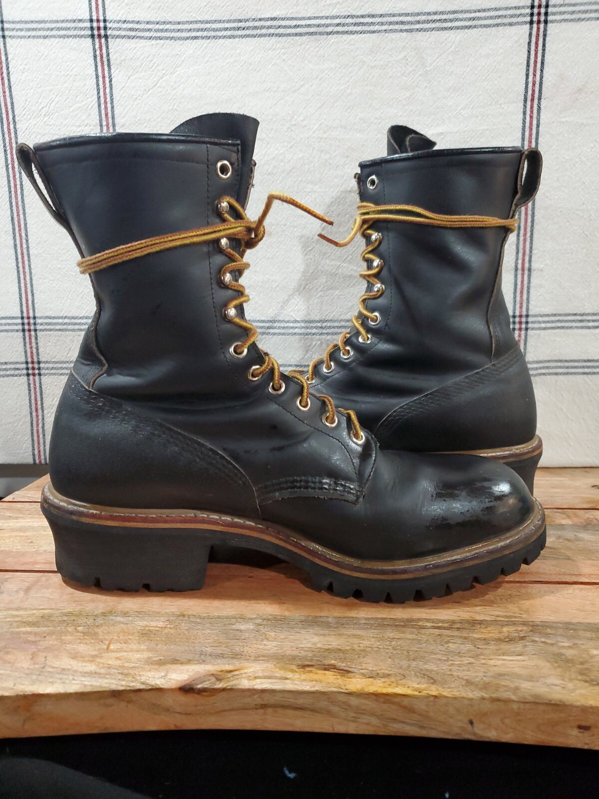 Red Wing Logger Boots 240215 Size 11.5E Made in USA | eBay