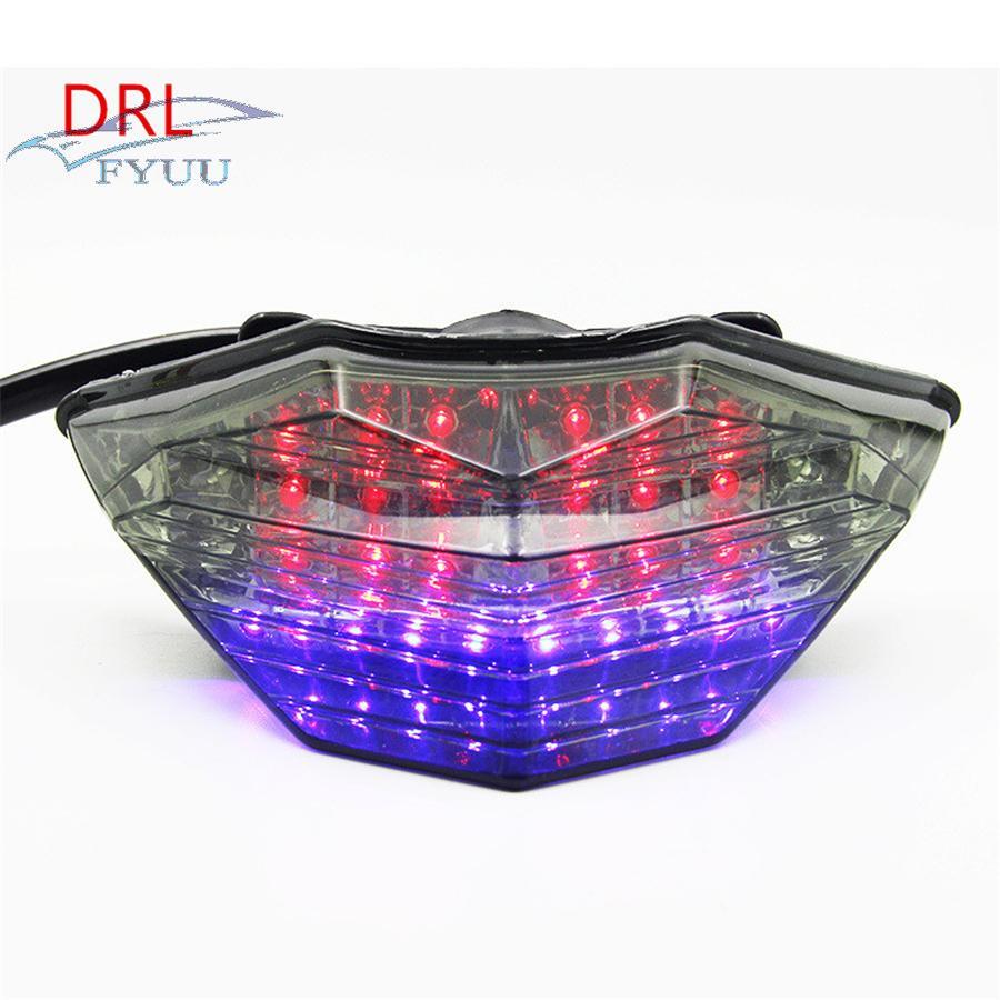 LED Turn Signal Tail Brake Running Light For Kawasaki Ninja 250 250R ...
