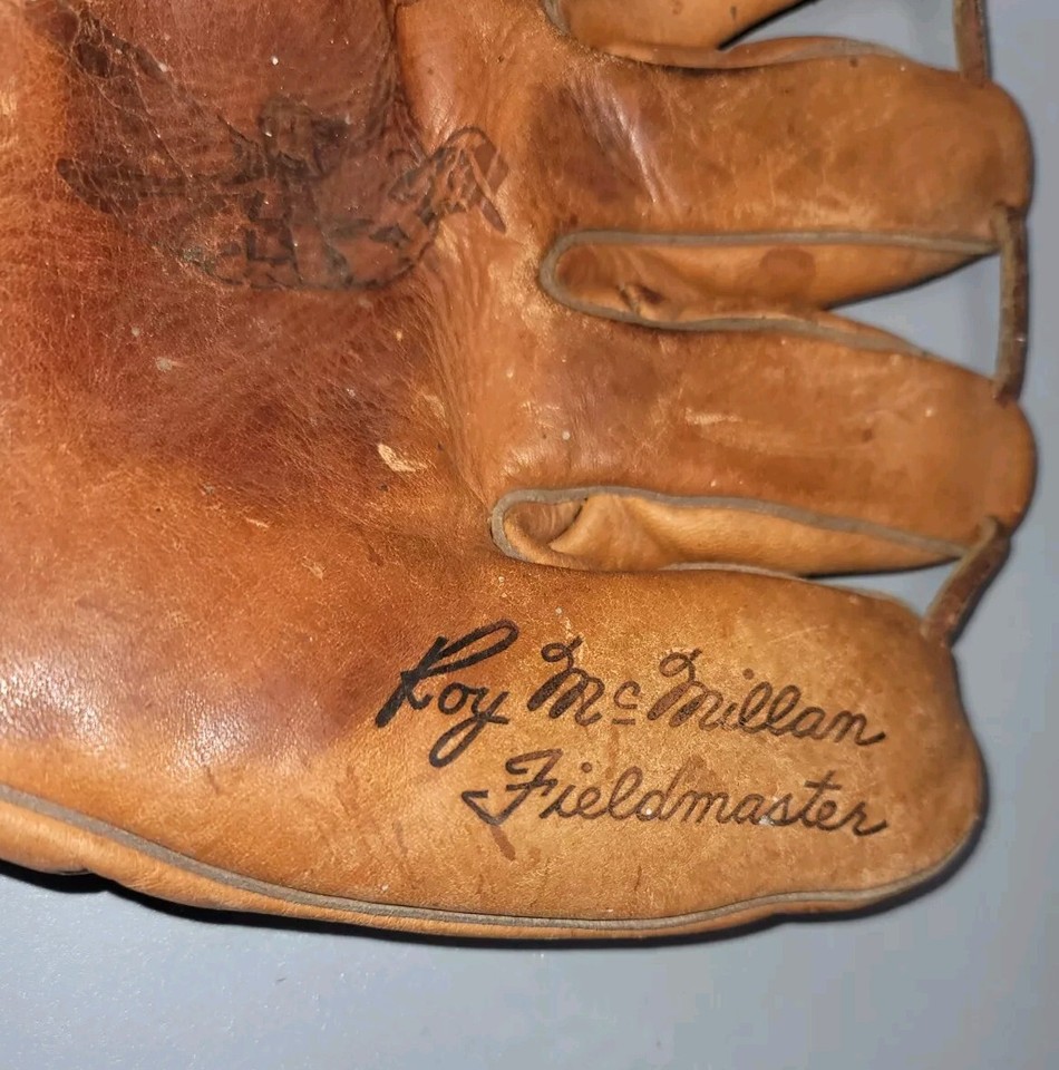 Rare Vintage 1950s wilson a2191 Roy McMillan fieldmaster baseball HTF ...
