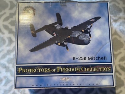 Heritage Mint, Protectors of Freedom Collection, B-25B Mitchell, In Box ...