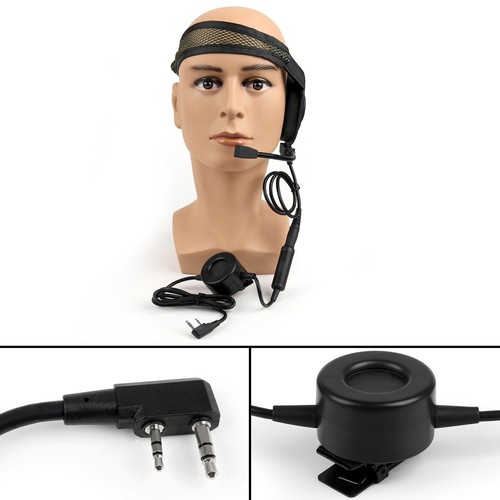 2Pin HD01 Z-Tactical Bowman Elite Headset Waterproof PTT For Kenwood ...