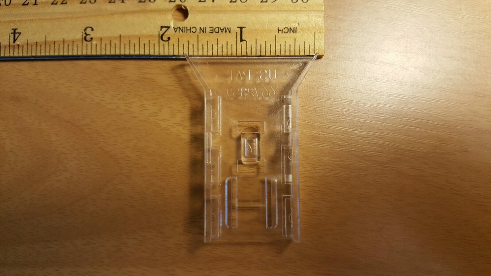 Graber Valance Clip /Clips wood or fauxwood blinds 2 sets clear | eBay