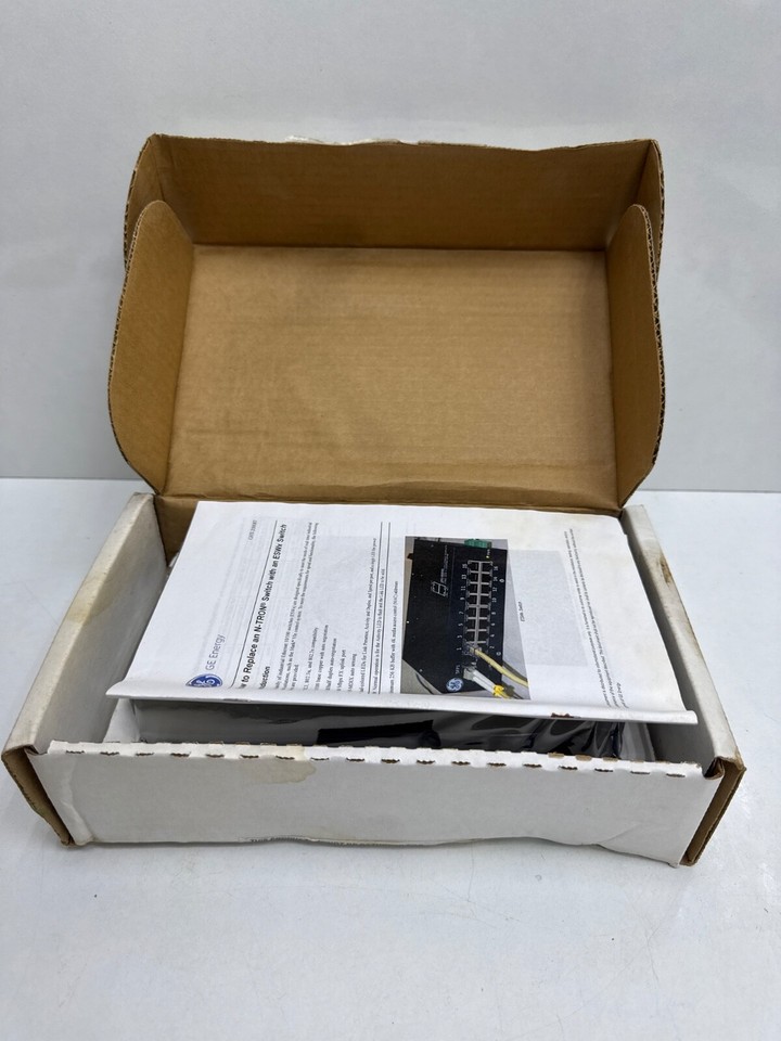 General Electric Ge IS420ESWBH3A Mark Vie Speedtronic Ethernet Switch ...