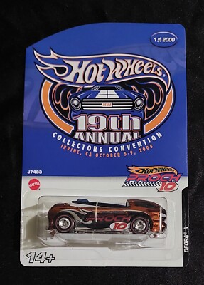 Hot Wheels 19th Annual Collectors Convention Deora 11 With Case | eBay
