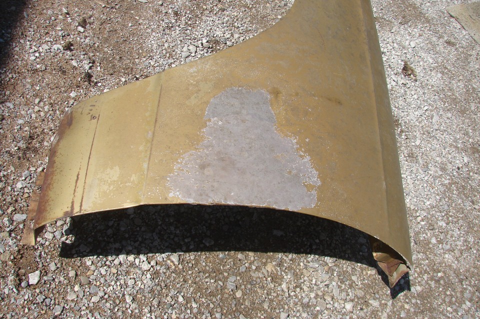 1968 ROAD RUNNER GTX LEFT FENDER 383 440 MOPAR PLYMOUTH BELVEDERE B ...