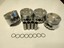 NIPPON RACING PM3 D15B D15B7 FULL FLOATING PISTONS AND NPR RINGS 75 ...