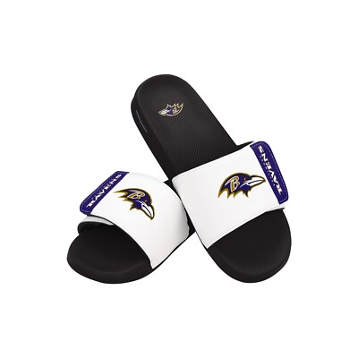 Baltimore Ravens FOCO NFL Men's Slide on Sandals | eBay