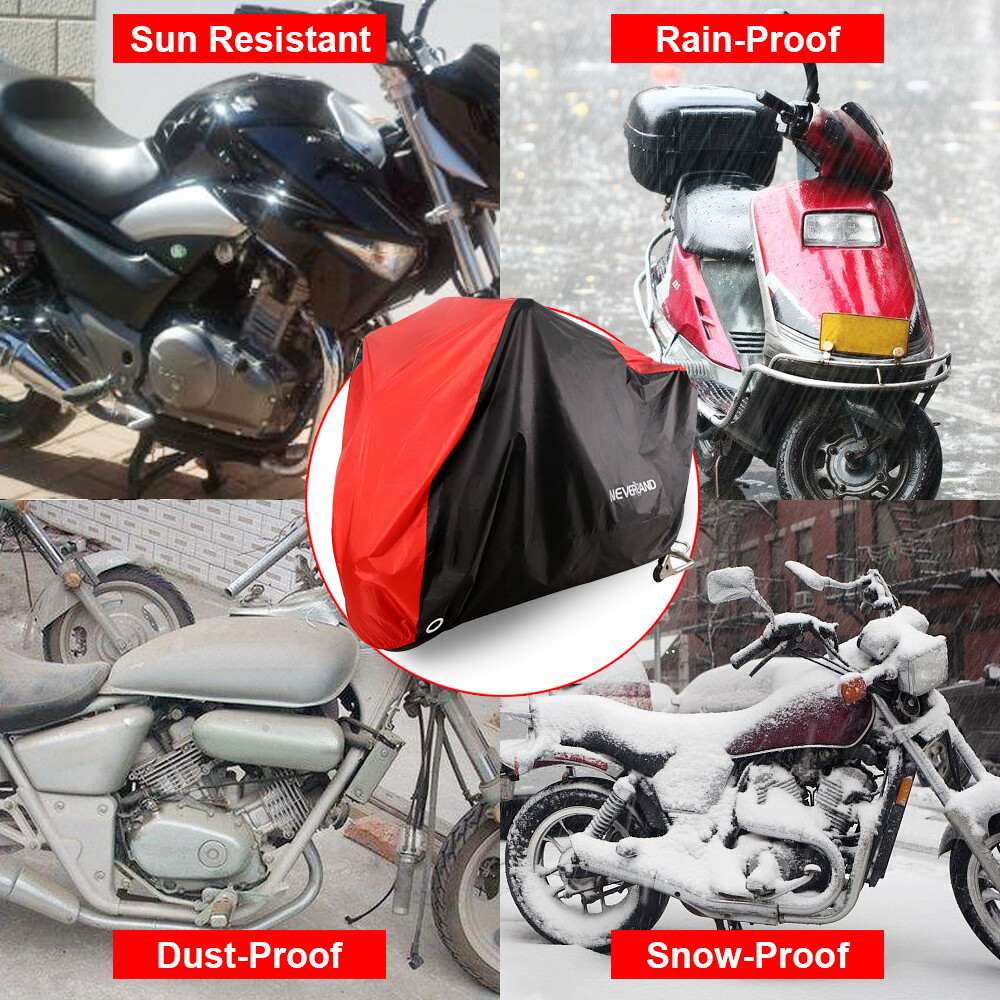 Motorcycle Motorbike Scooter Moped Cover Waterproof Rain Dust UV ...