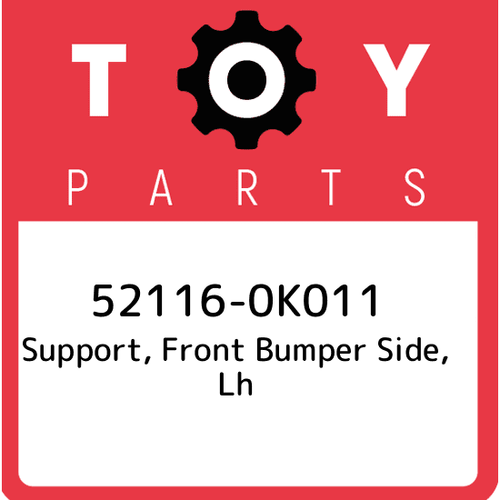 52116-0K011 Toyota Support, front bumper side, lh 521160K011, New ...