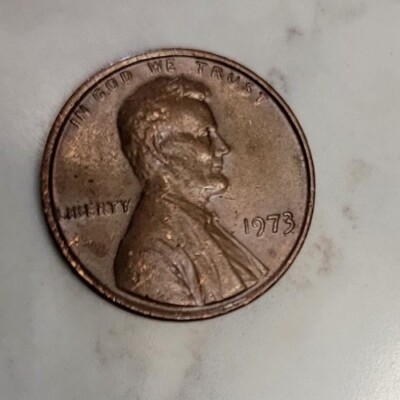 RARE 1973 ABRAHAM LINCOLN MEMORIAL PENNY NO MINT MARK RAISED RIM "L" ON ...
