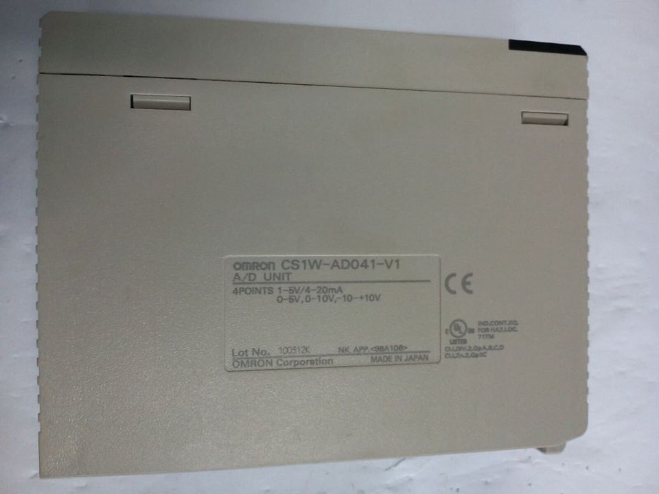 1PC Used Omron CS1W-AD041-V1 PLC CPU Module Tested It In Good Condition ...