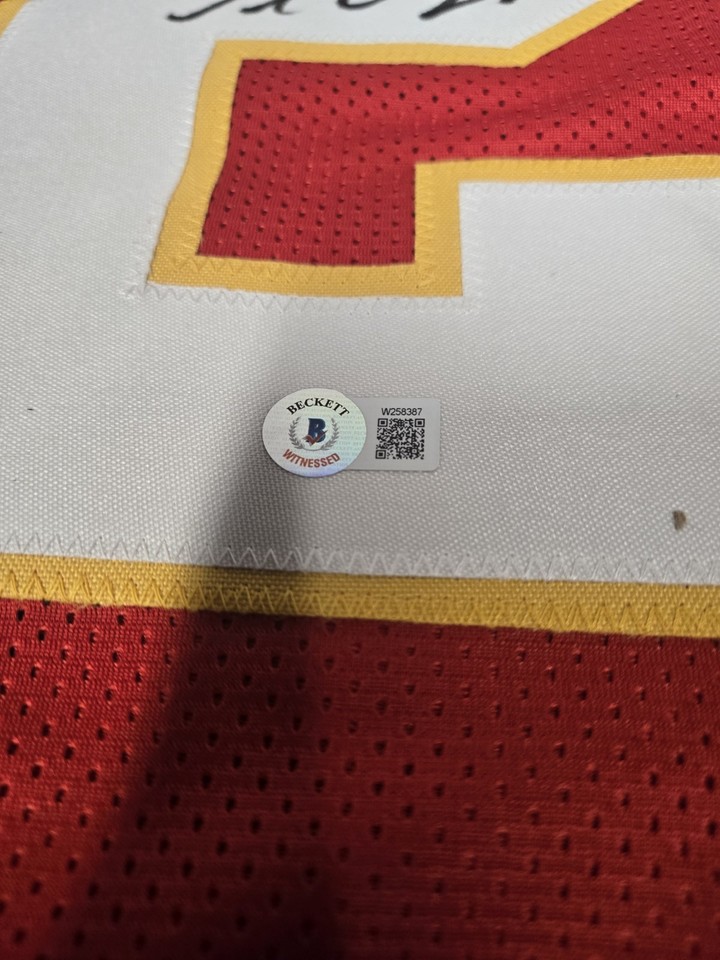 Kansas City Chiefs Jamaal Charles Autographed Pro Style Red Jersey ...