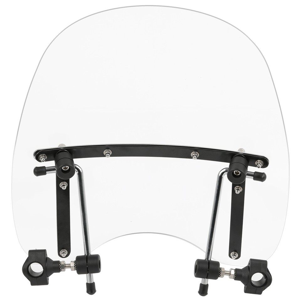 Large 19" Clear Windshield Windscreen For Yamaha V Star 1300 1100 950 ...