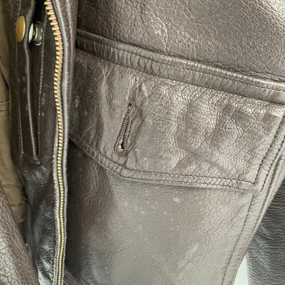 Vintage 1940s BUAER U.S. NAVY G-1 Bomber Pilot Flight Leather Jacket | eBay