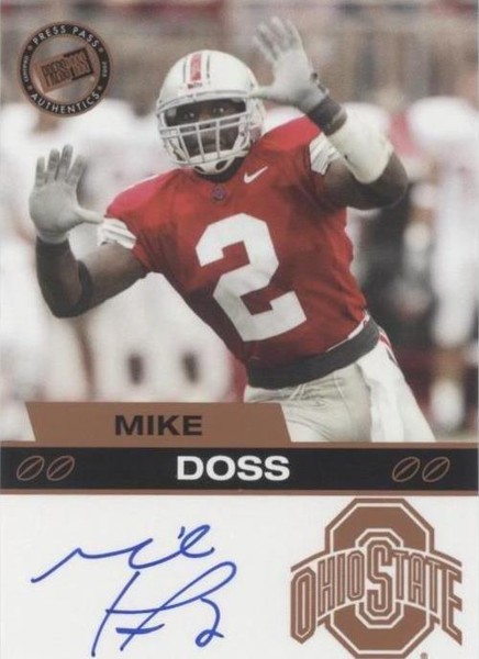 2003 Press Pass - Autographs Bronze Mike Doss (AU, RC) for sale online ...