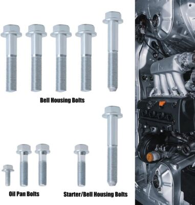 Honda Acura K20 K24 K Series Transmission Bolt Kit for Swap | Aluminum ...