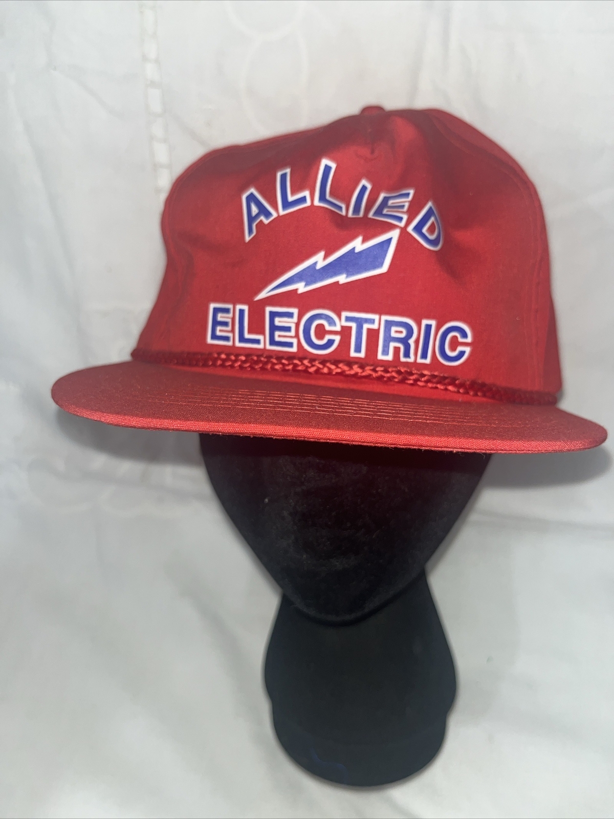 Vintage Allied Electric lightning bolt Logo Red Snapb… - Gem