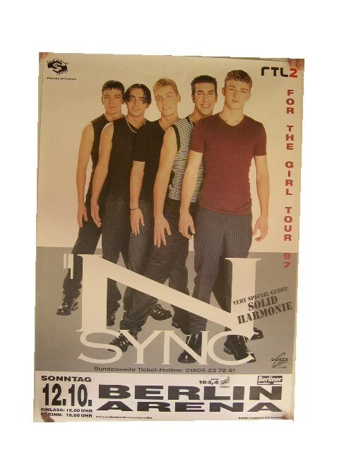 Justin Timberlake Nsync Poster