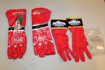 UNUSED Power Rangers Mystic Force Red Ranger & SPD electronic Costume ...