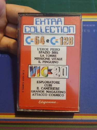 EXTRA COLLECTION 3 Commodore 64 VIC 20 Game Newsstand Box C64 EDIGAMMA ...