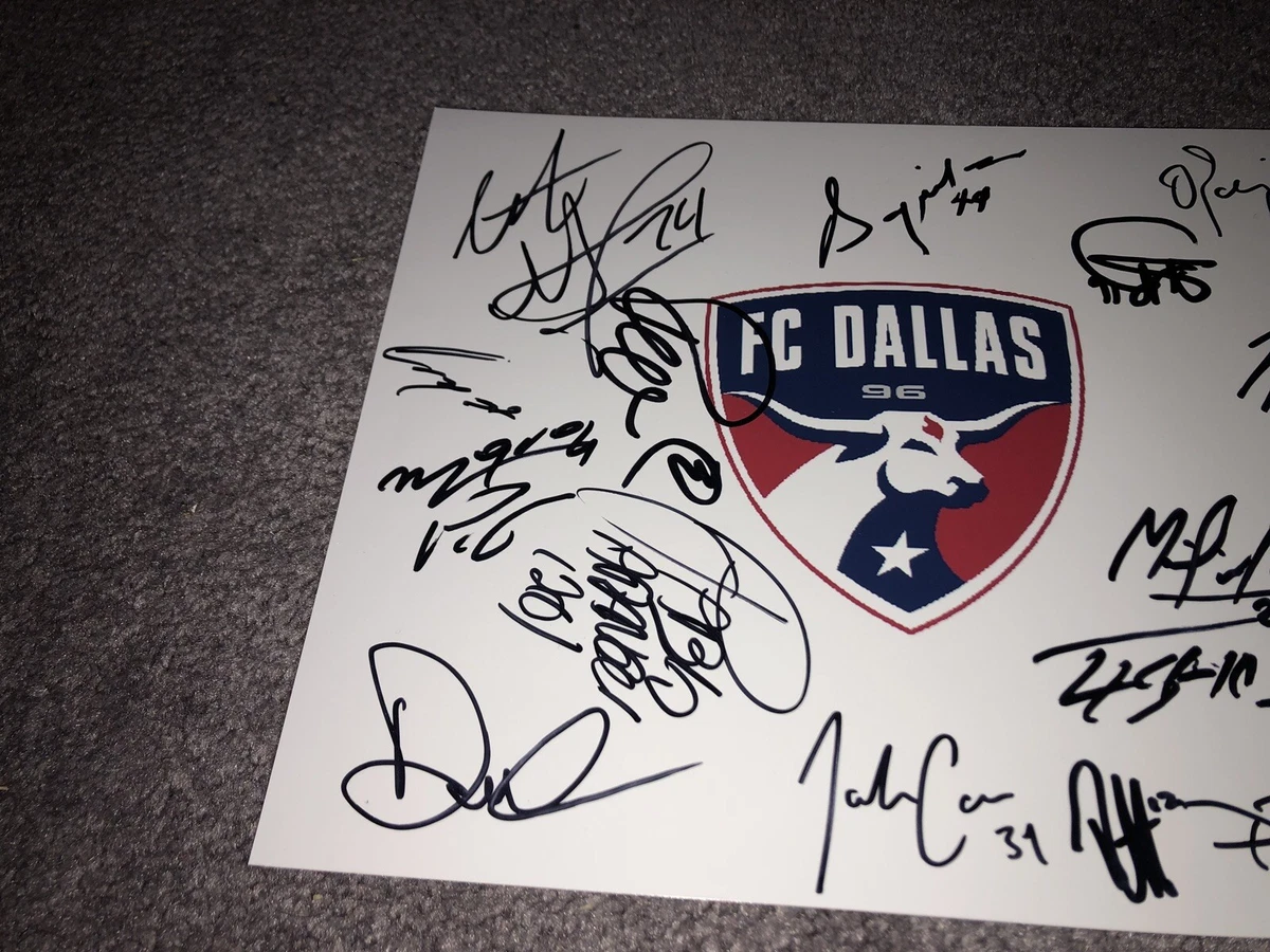 Fc Dallas Team Autograph
