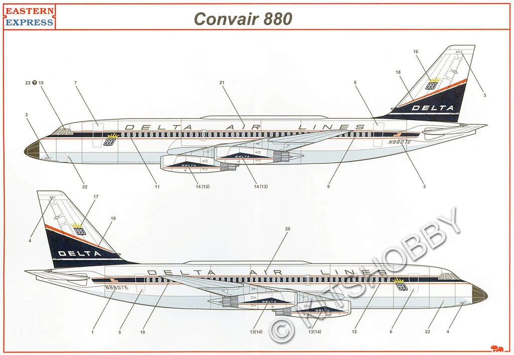Convair 880 Kit