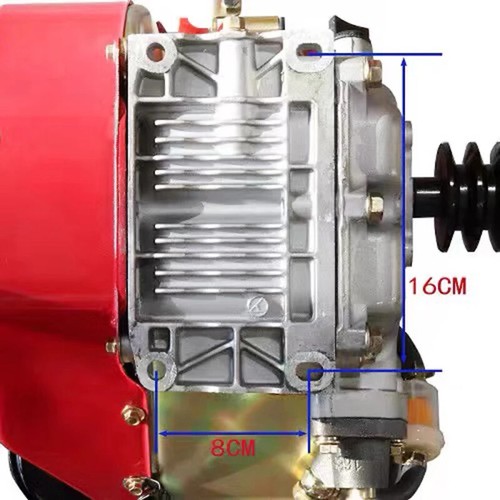Small Diesel Engine Single-cylinder Air-cooled Pump Generator ...