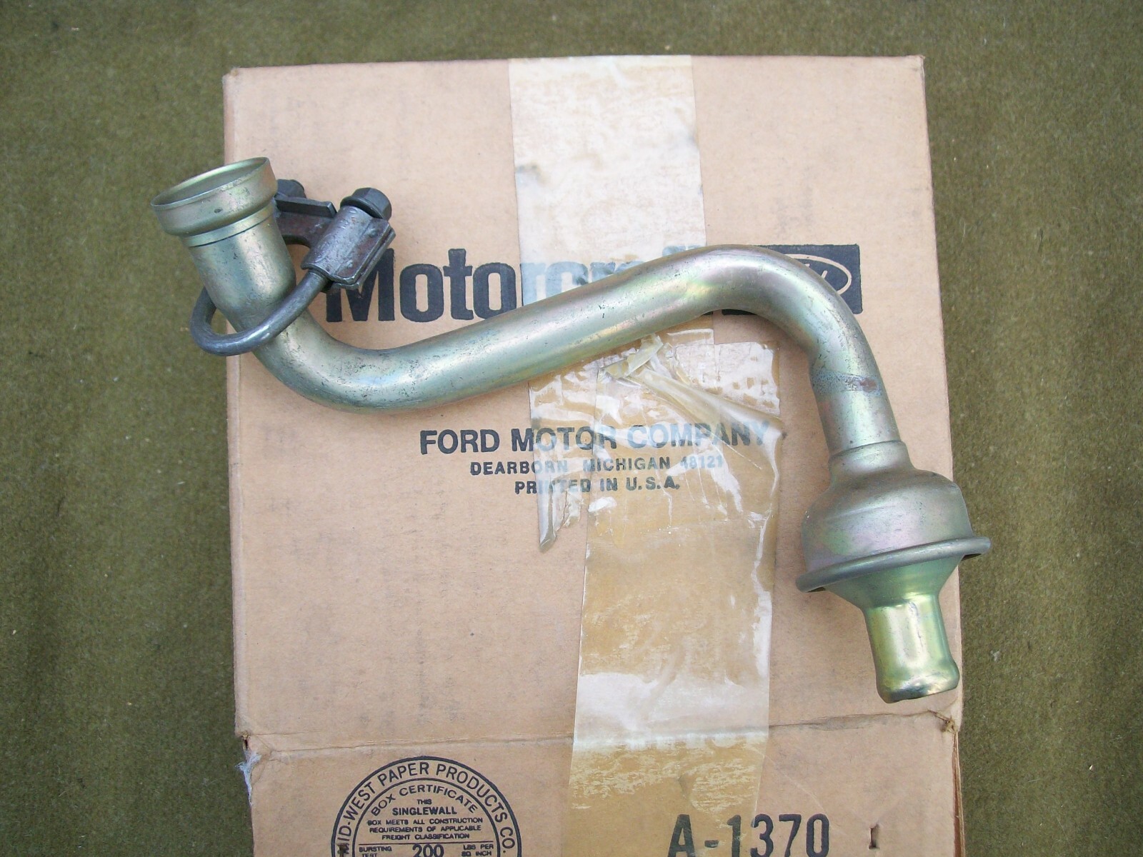 Ford Motorcraft Secondary Air Injection Thermactor Check Valve 82 ...