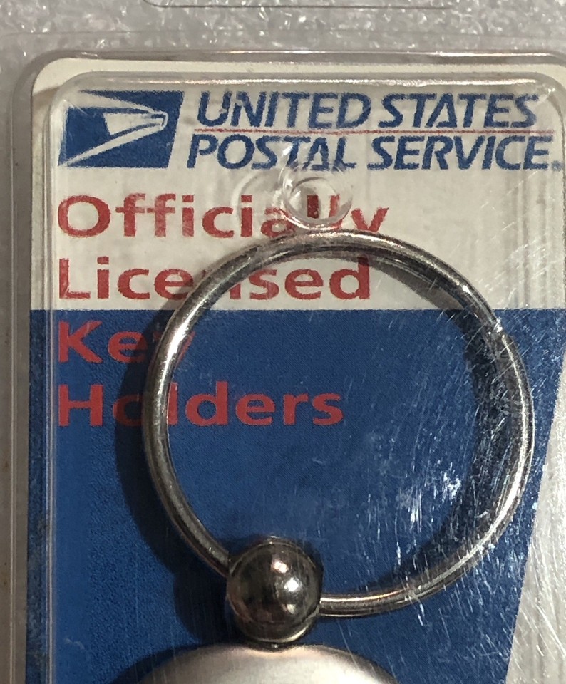 Teddy Bear Stamp Keychain Key Holder United States Postal Service USPS ...
