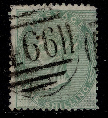 GB QV SG73, 1s pale green, USED. Cat £350. | eBay