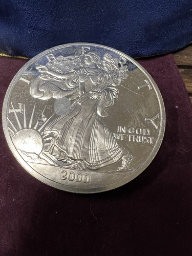 2000 1LB Pound Proof Walking Liberty United States Troy .999 Fine ...