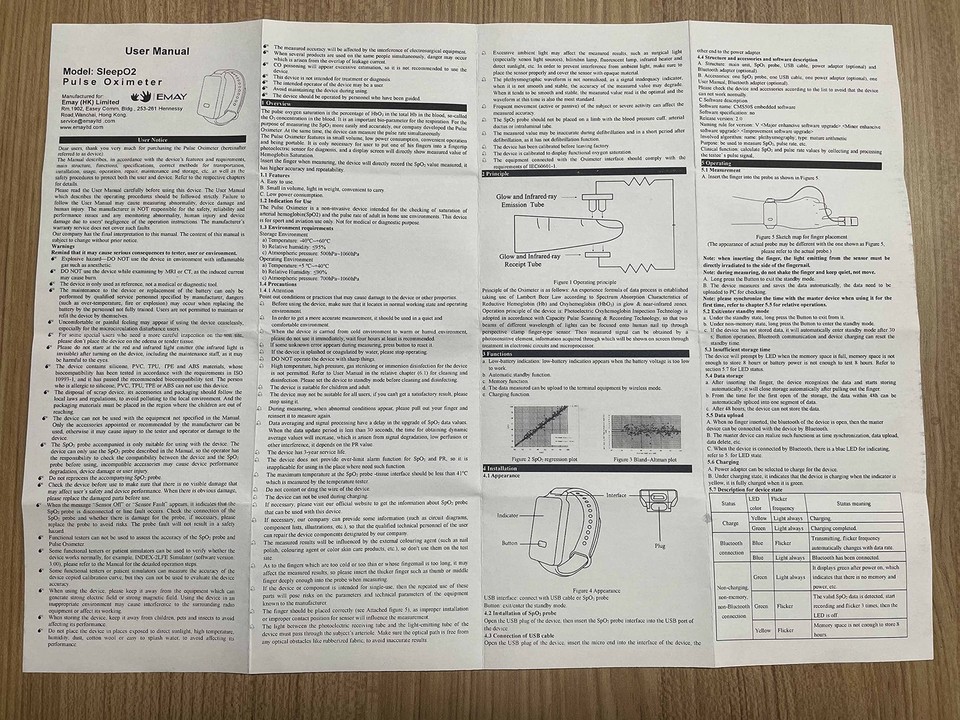 SleepO2 Wrist Recording Pulse Oximeter by | Continuous Pulse Oximeter ...