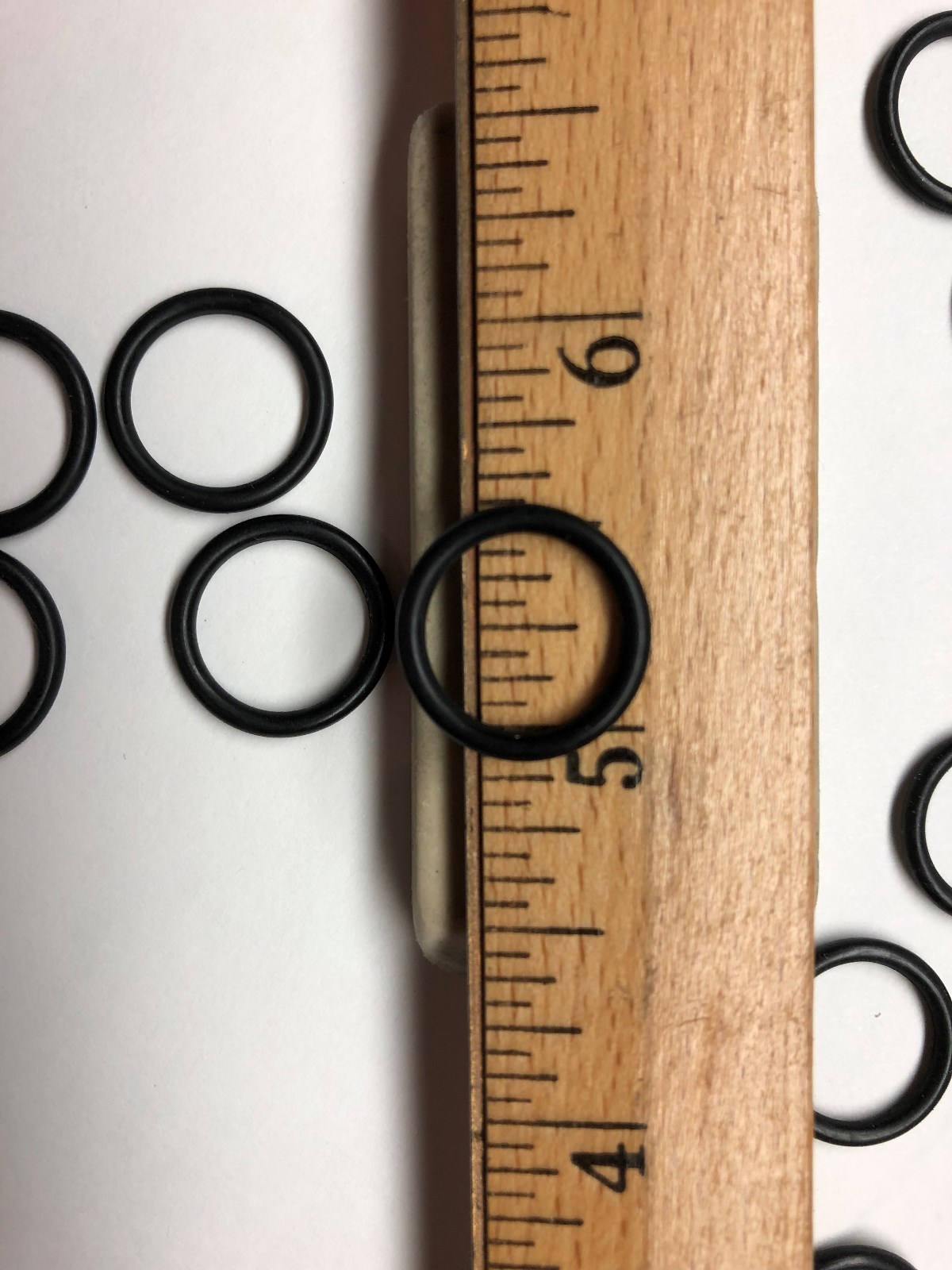 1/2 inch O-Ring - Polychloroprene 70 Durometer Manufacturer Part ...