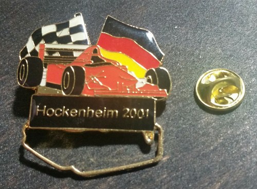 Formula 1 Pin F1 Grand Prix 2001 Hockenheim With Route - Dimensions ...