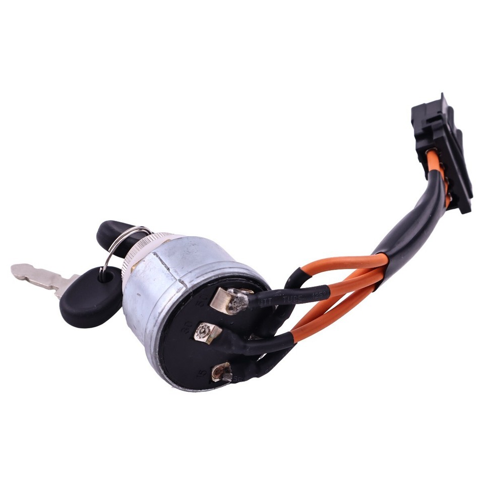 Ignition Key Switch 86569718 for New Holland TC25 TC25D TC29 TC29D TC33 ...