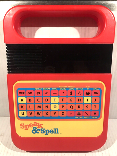 Speak and Spell The Original Spelling Computer Tested Works Great | eBay