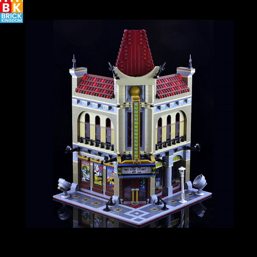 New DIY Palace Cinema (10232) pcs 2196 Building Bricks Set Model Kit ...