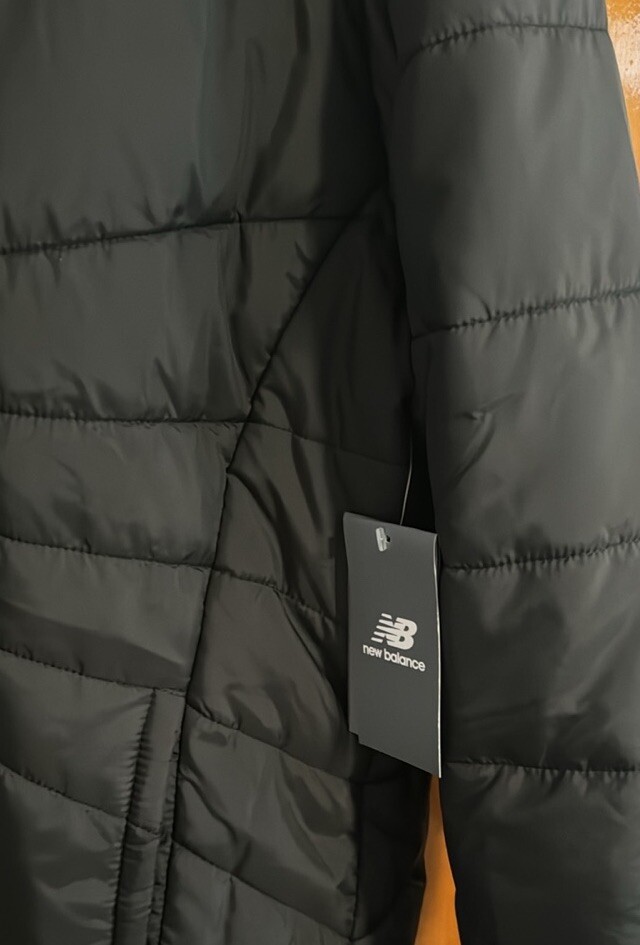 New Balance Puffer Jacket Womens 2XL Black | eBay