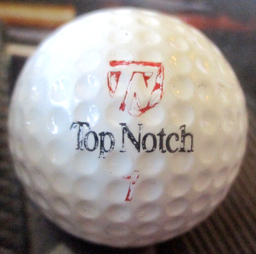 vtg - TOP NOTCH Golf Ball - Wilson - #1 | eBay