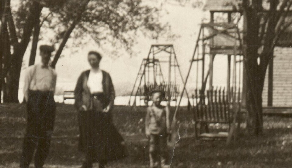 Amber, NY, Lamb's Grove, Otisco Lake, Cottages, Real Photo RPPC ...