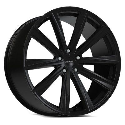 Vision 471 Splinter 20x9 5x115 +38et 73.1 Satin Black Wheels | eBay