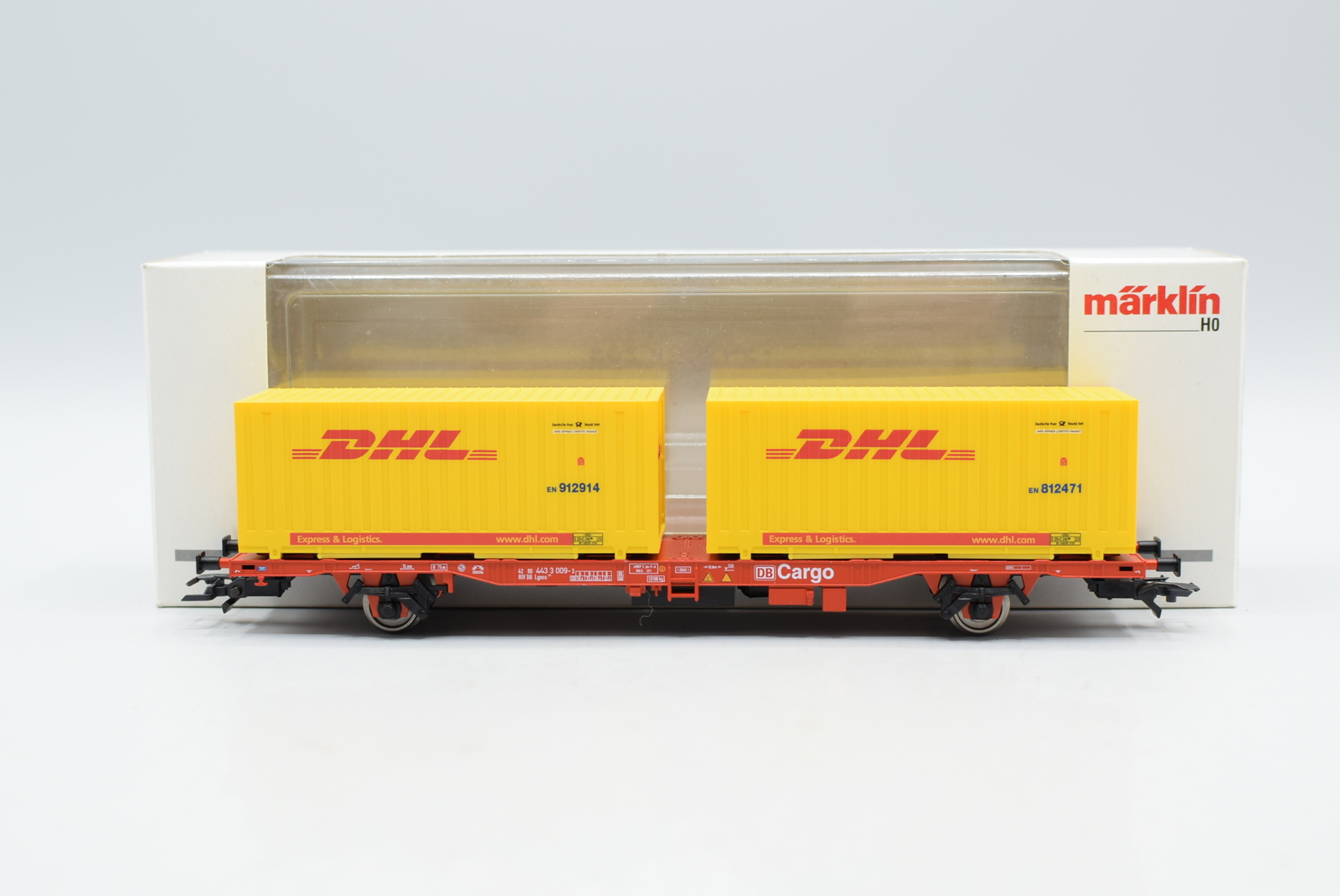 M%C3%A4rklin+47705+H0+Containerwagen+der+DB+DHL online kaufen | eBay