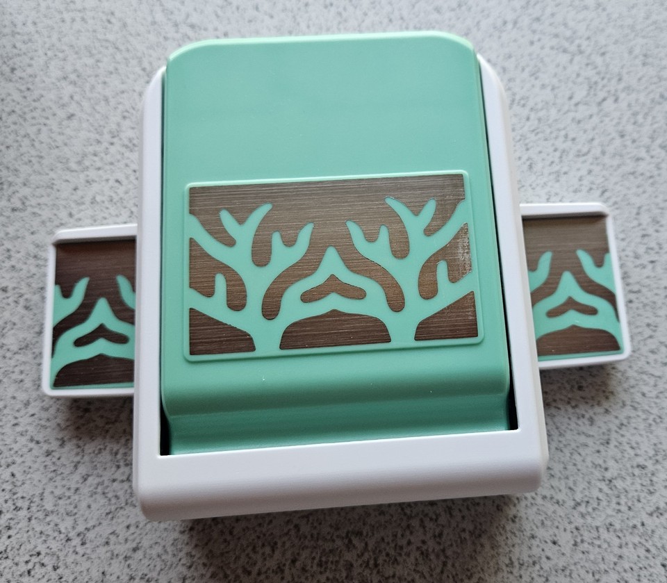 Creative Memories CORAL Decorative Border Punch RARE Exclusive Paper ...