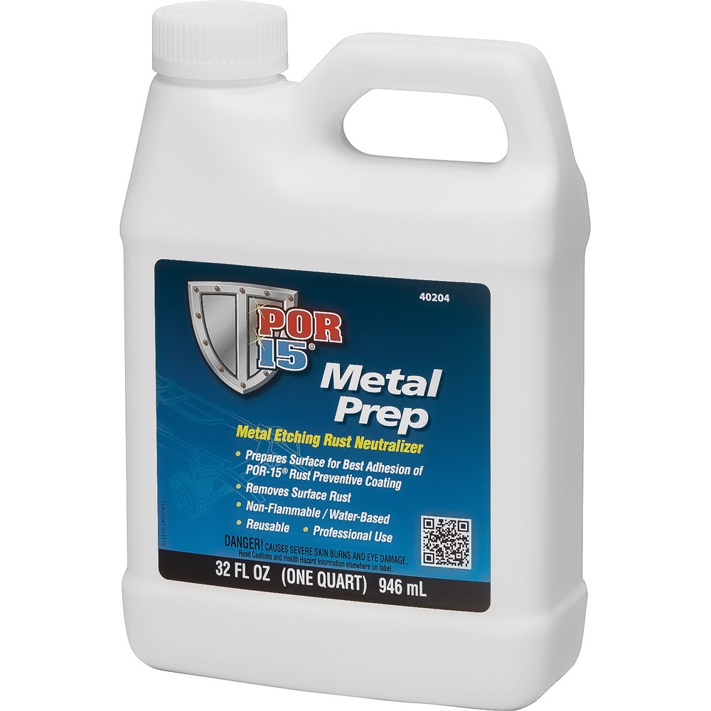 POR-15 Metal Prep; Metal Etching Rust Neutralizer; 1 Quart | eBay