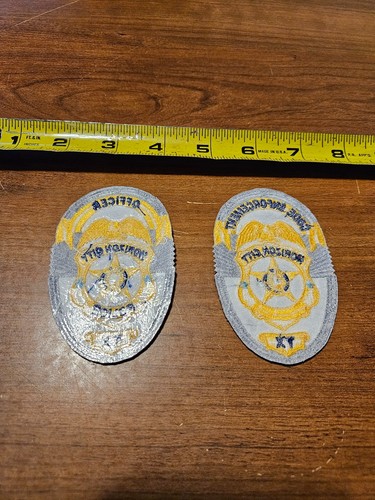 Horizon City Police Department Pair of Patches Officer and Code ...